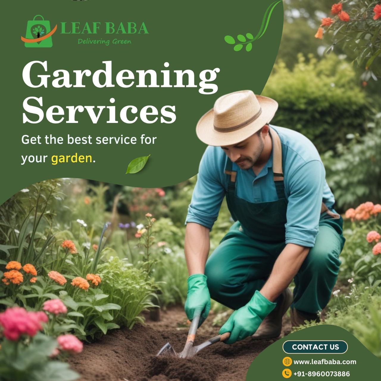 Leaf Baba - Online Plants & Flowers Delivery in Lucknow